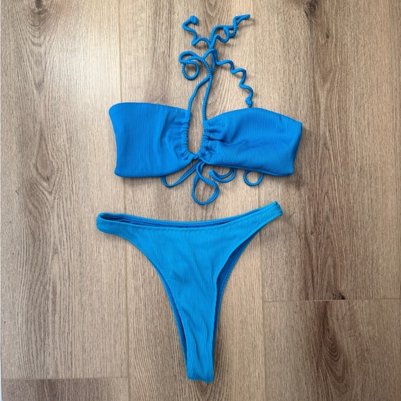 Lahana Swim | Swim | Lahana Swim Blue Bikini Set | Poshmark